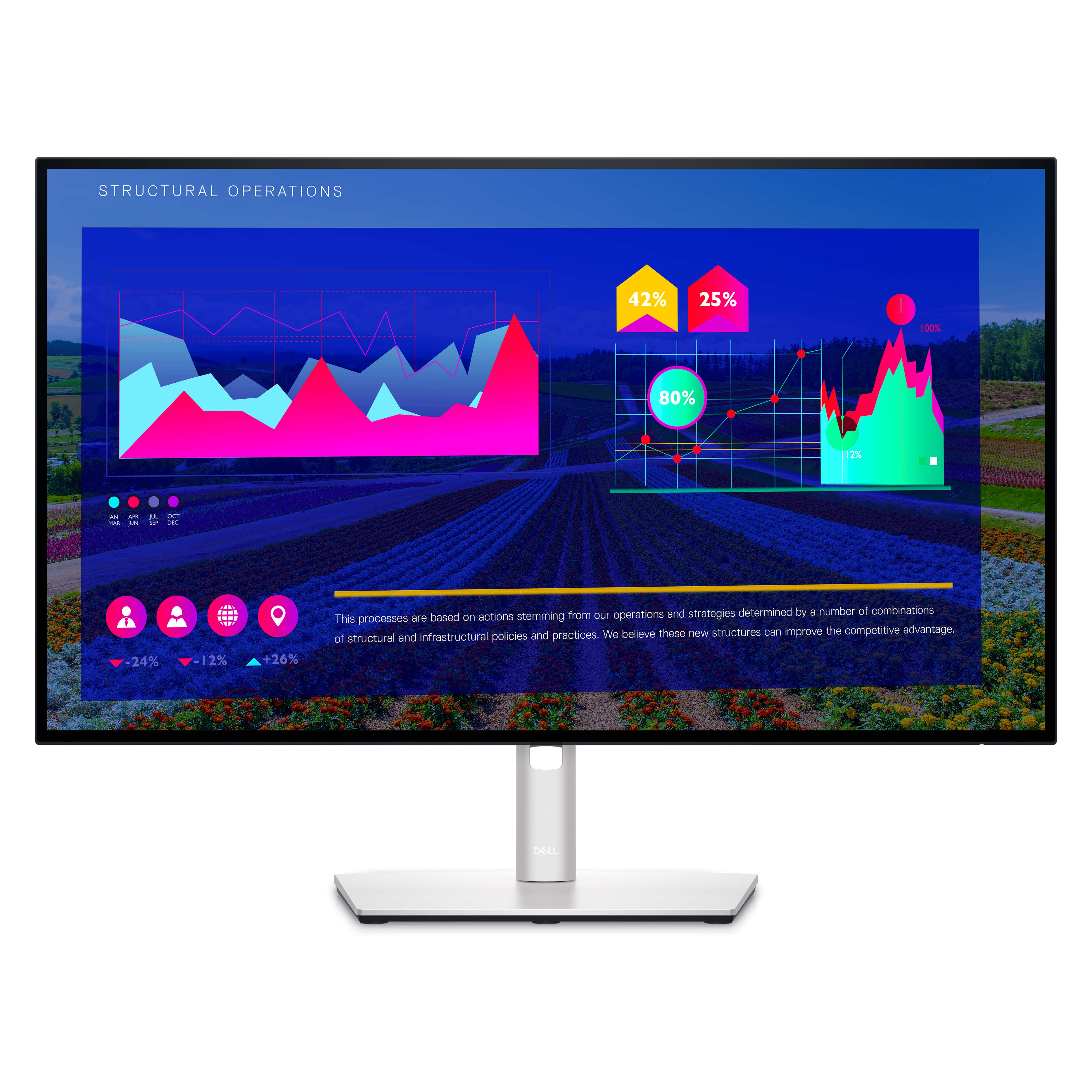 Dell UltraSharp 27 Monitor - U2722D
