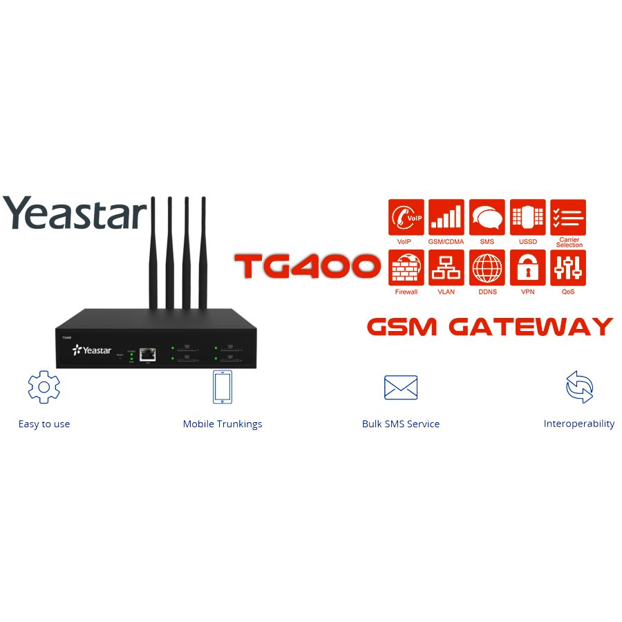 Yeastar TG400 GSM Gateway