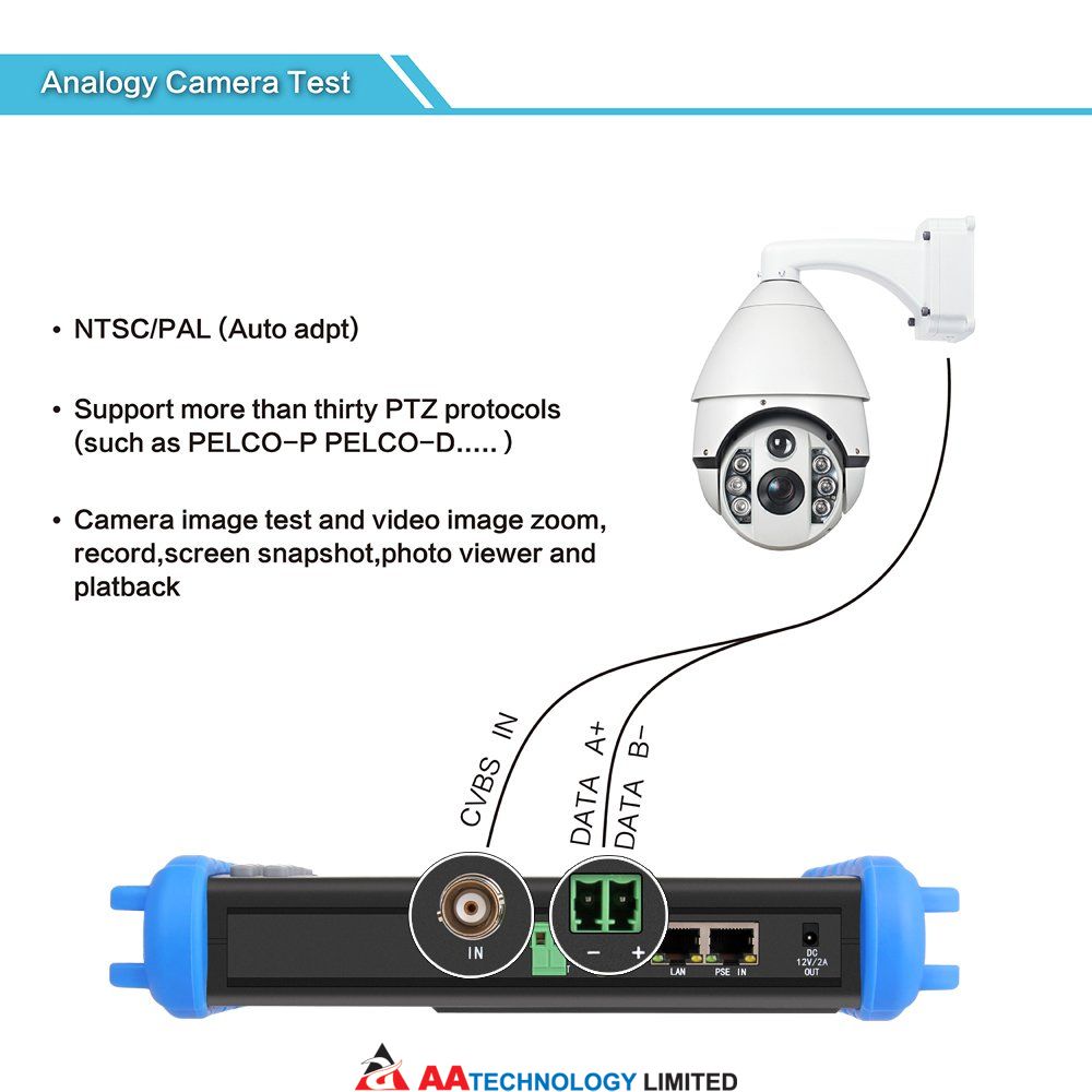 NETWORKING :: CIRCUIT TESTERS :: POE IP Camera CCTV Tester Security ...